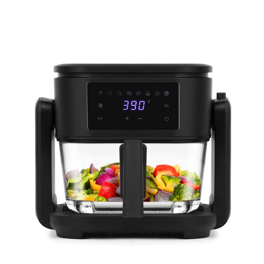 2-IN-1 GLASS AIR FRYER AND GRILL – Holstein Housewares