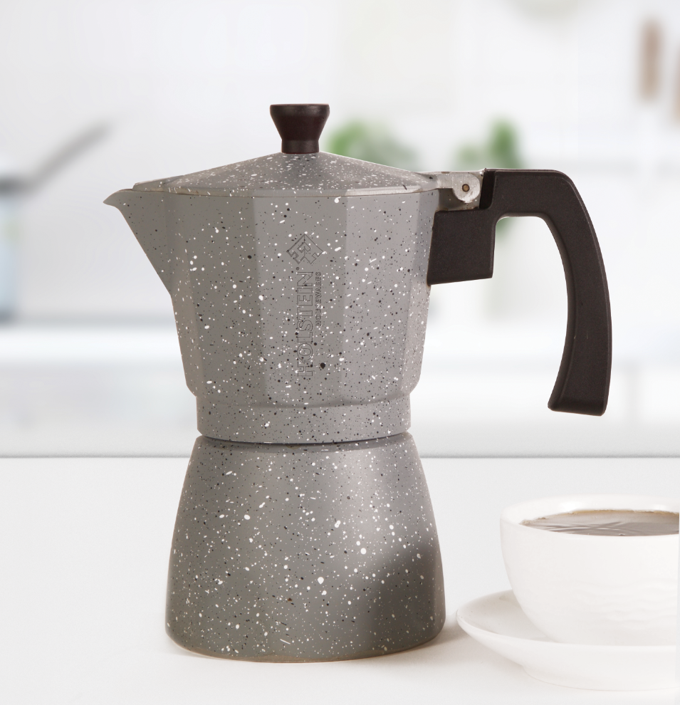 6-CUP ALUMINUM ESPRESSO MAKER – Holstein Housewares