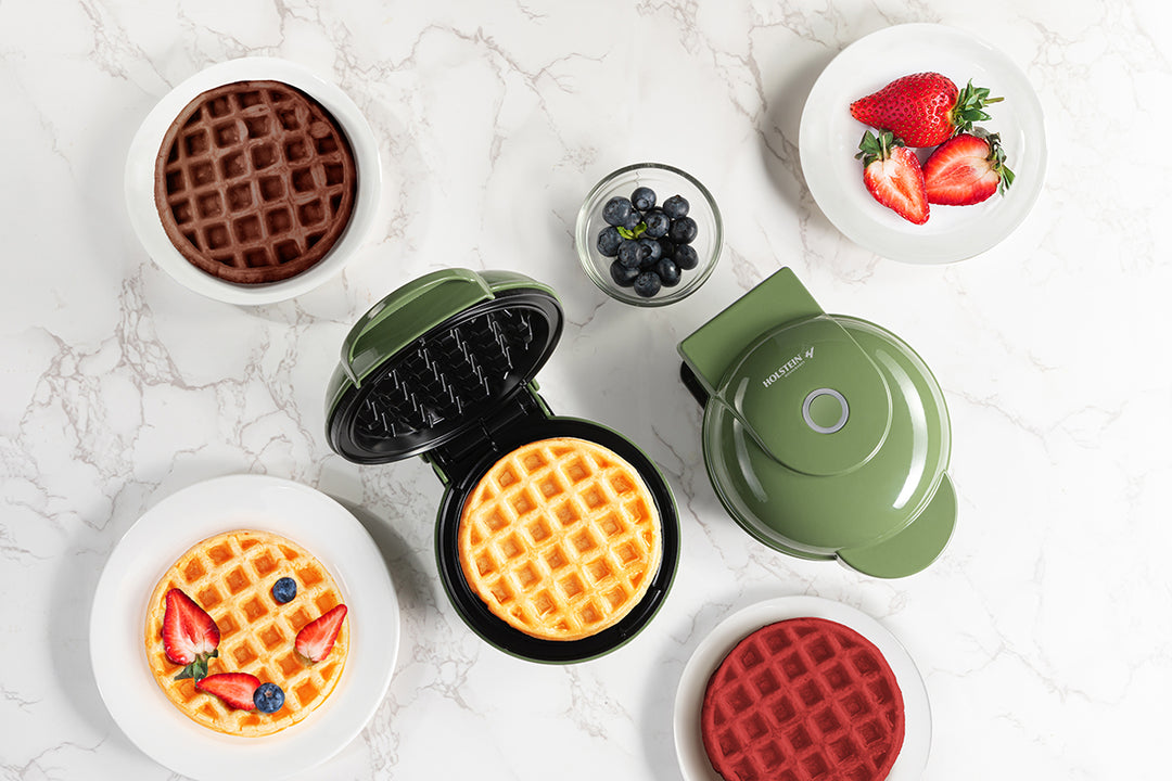 4-INCH PERSONAL WAFFLE MAKER – Holstein Housewares